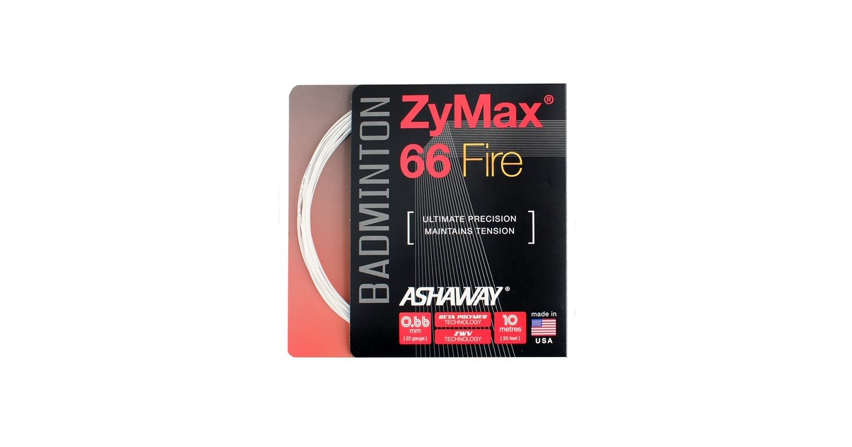 ASHAWAY ZyMax 66 Fire | Victor Finland Oy